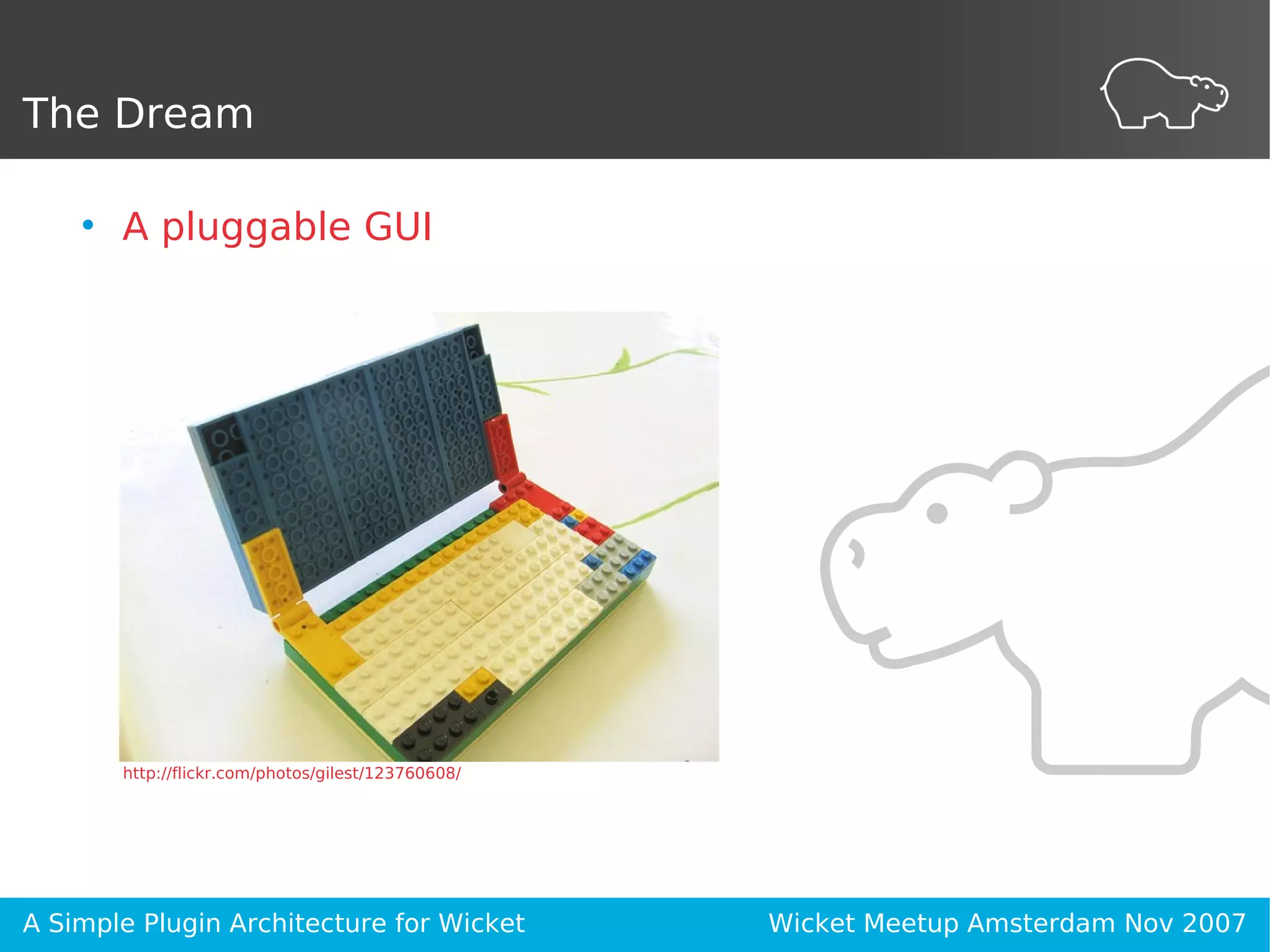 A Simple Plugin Architecture for Wicket | PDF