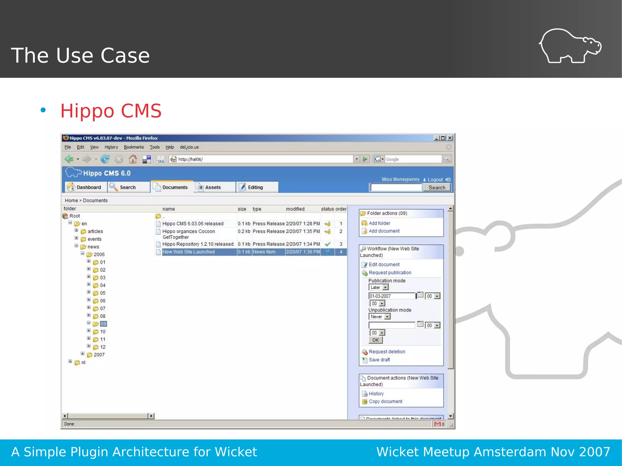 A Simple Plugin Architecture for Wicket | PDF