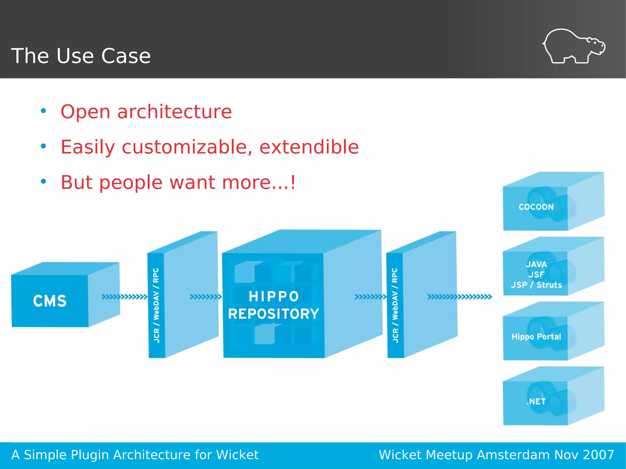A Simple Plugin Architecture for Wicket | PDF