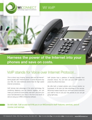 WiConnect Technology Support | PDF | IT and Internet Support | Internet