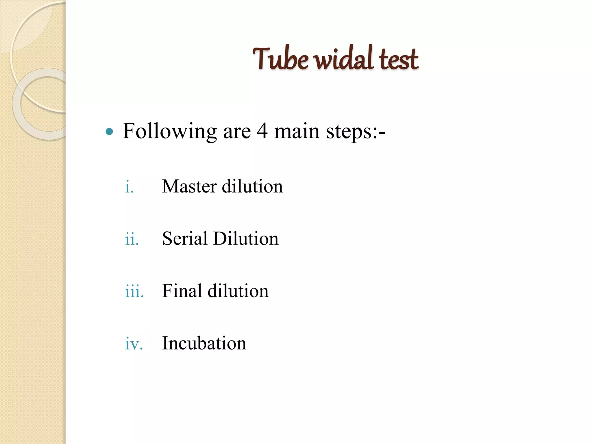 Widal Test | PPTX