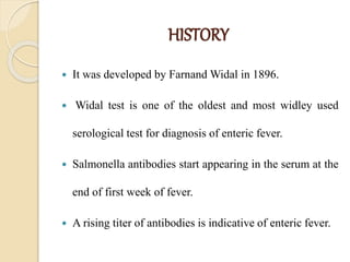 Widal Test | PPTX