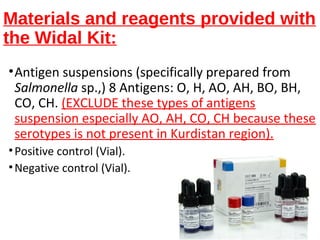Widal test | PPT