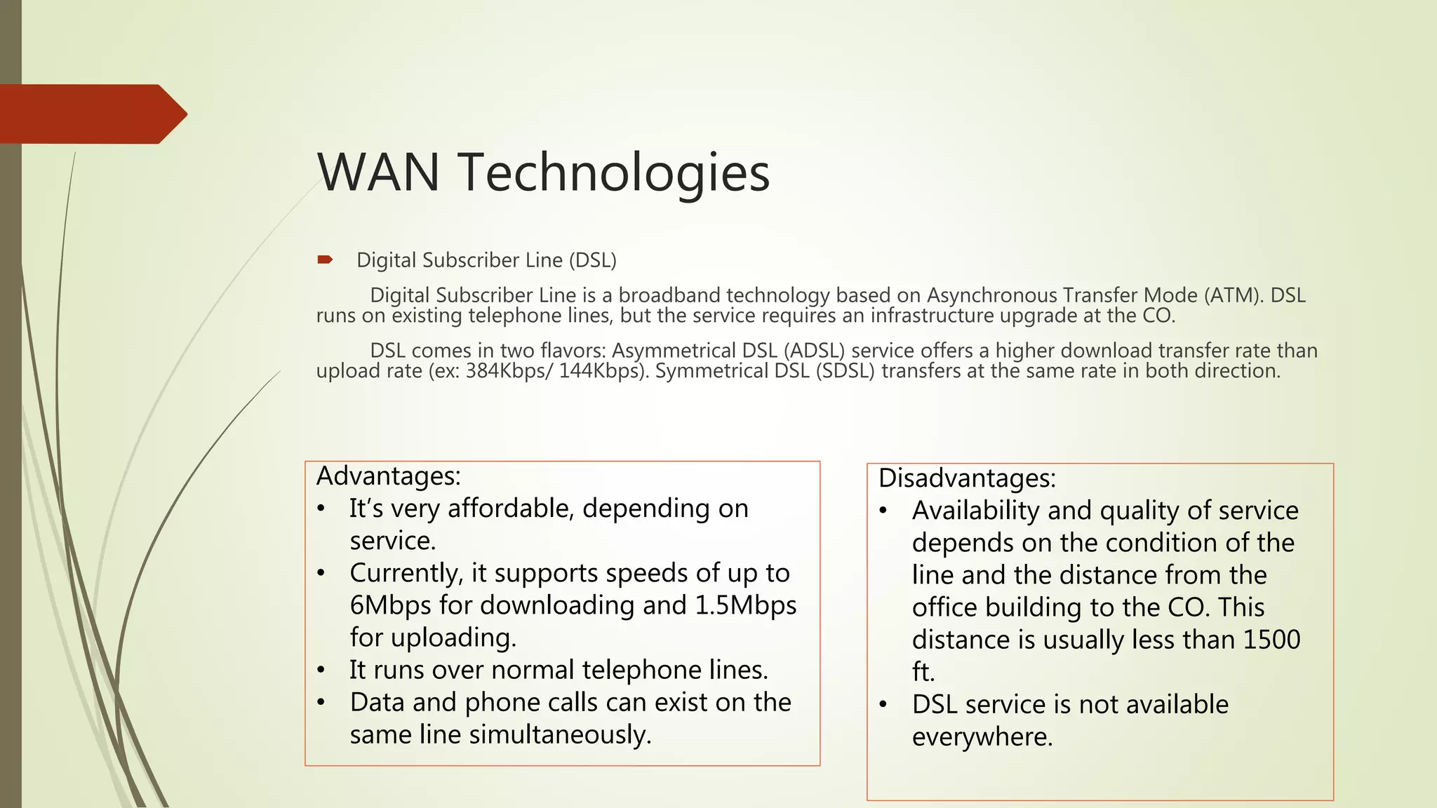 Wide Area Network (WAN) | PPTX
