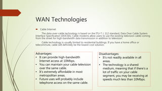 Wide Area Network (WAN) | PPTX