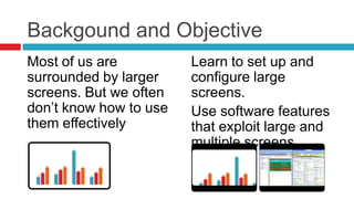 Wide and large screen usage | PPTX