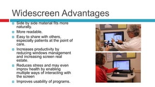 Wide and large screen usage | PPTX