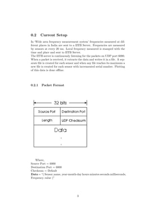 Wide area frequency easurement system iitb | PDF