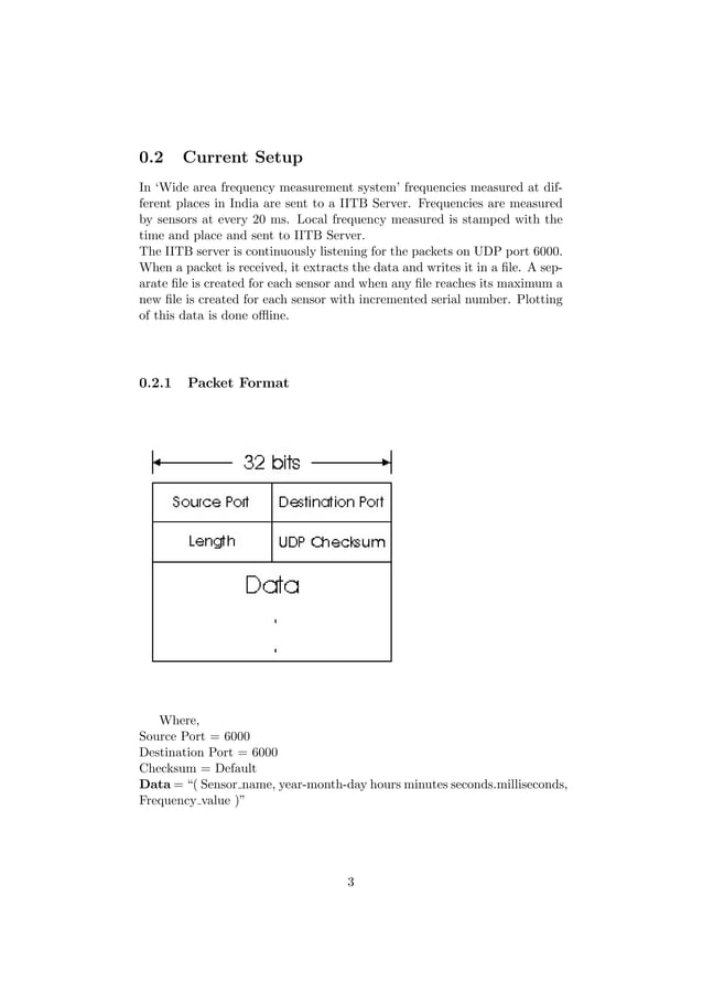 Wide area frequency easurement system iitb | PDF | Databases | Computer Software and Applications