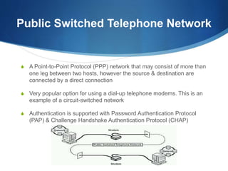 Wide Area Networks - Jamie Reece Moore | PPTX