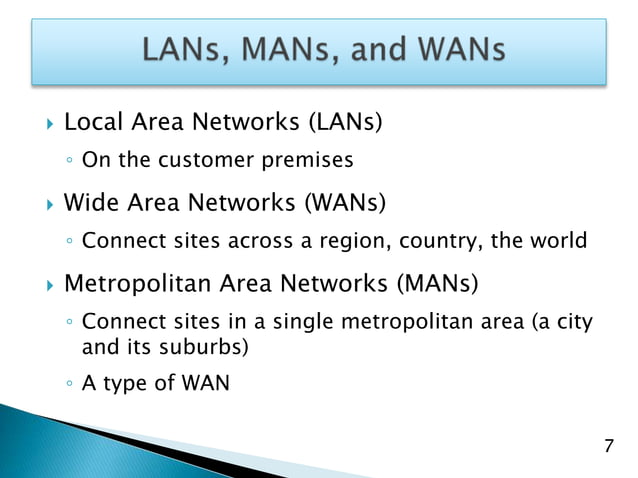 Wide area network (wan) | PPT