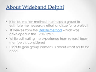 Widebanddelphi | PPTX