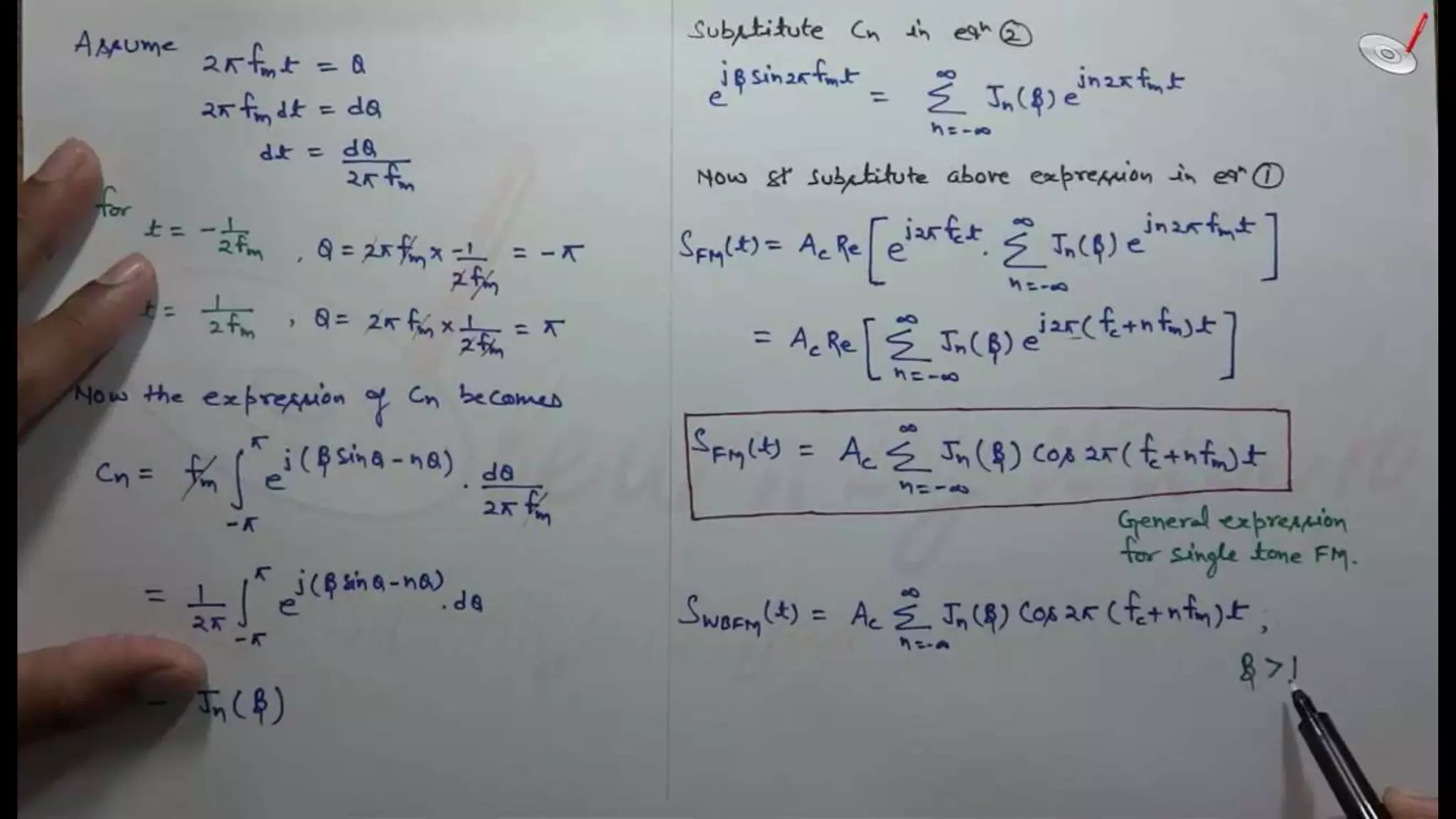 Wide band frequency modulation wbfm | Communication Systems | PPTX ...
