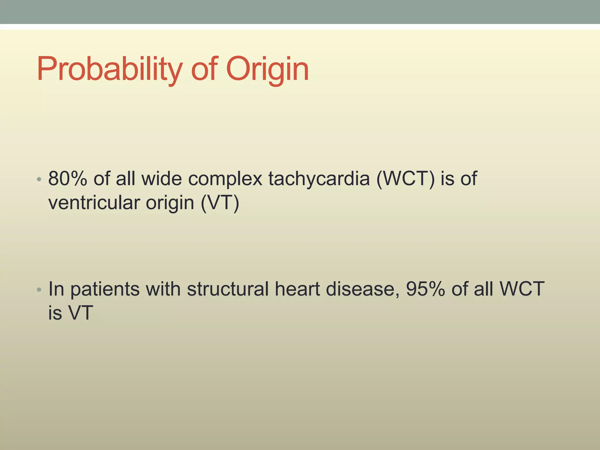 Wide complex tachycardia | PPT