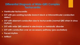 Wide Complex Tachycardia | PDF