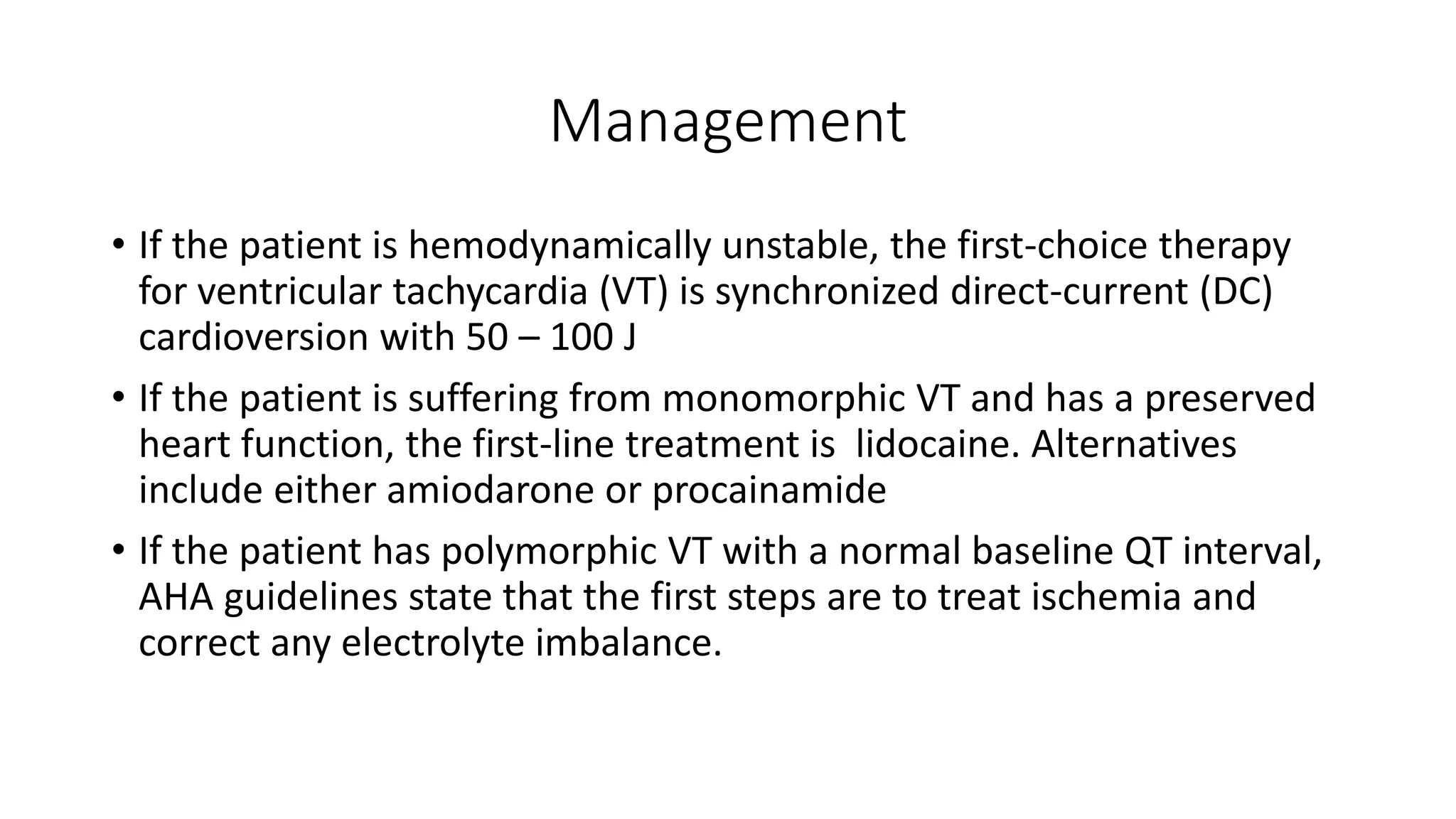 Wide complex tachycardia | PPTX