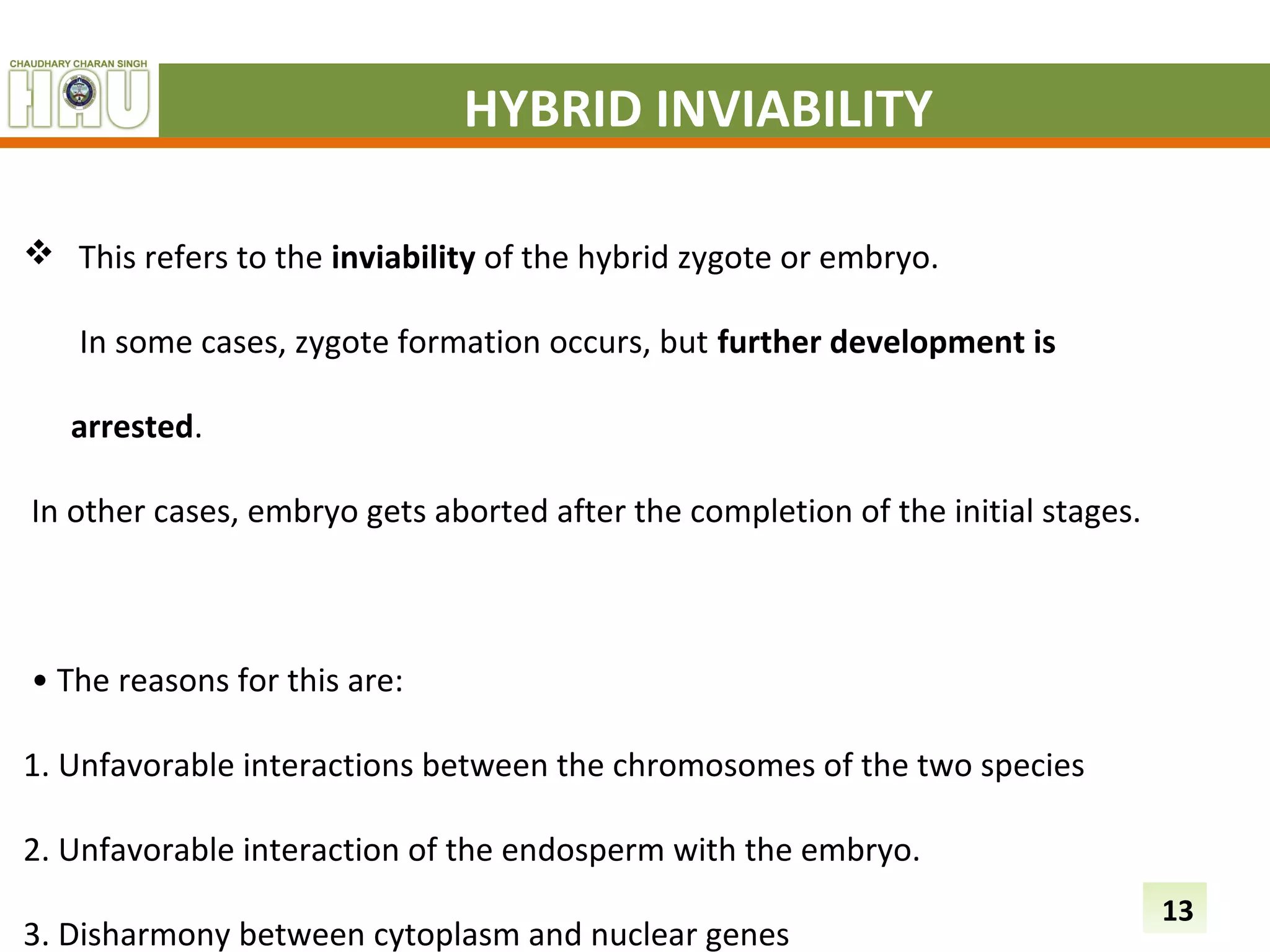 Wide cross and Bridge species | PPT