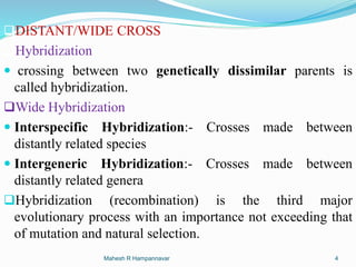 Wide cross hybridization | PPTX