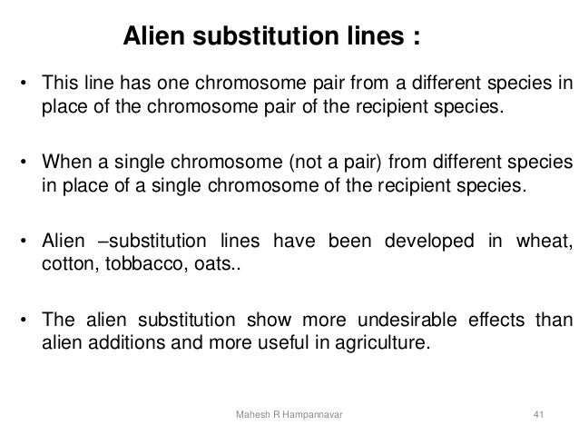 Wide cross hybridization