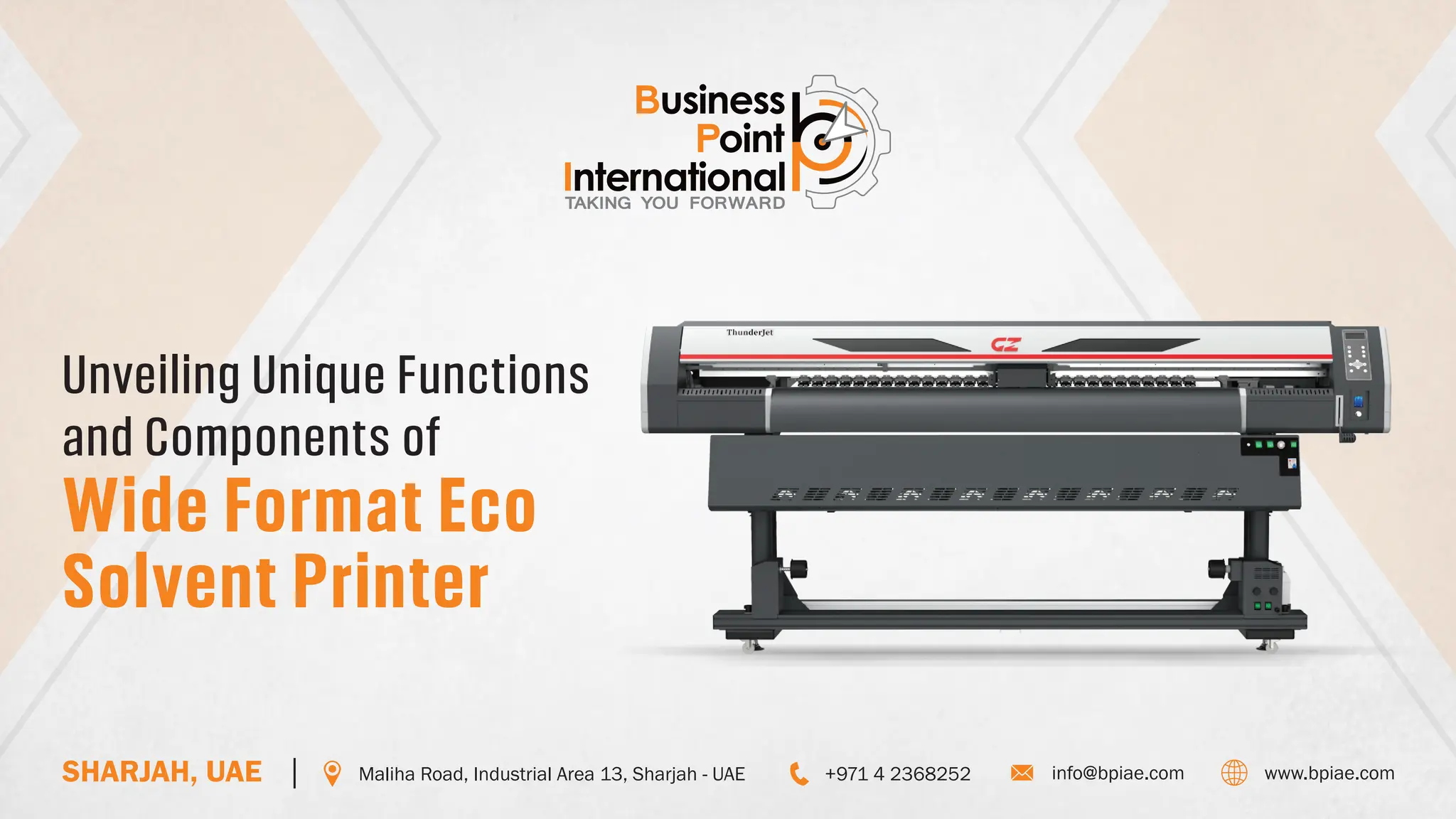 Discover Unmatched Innovation of Wide Format Eco Solvent Printer ...