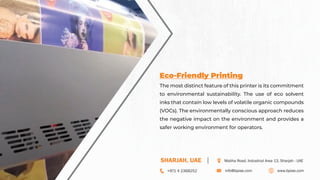 Discover Unmatched Innovation of Wide Format Eco Solvent Printer ...