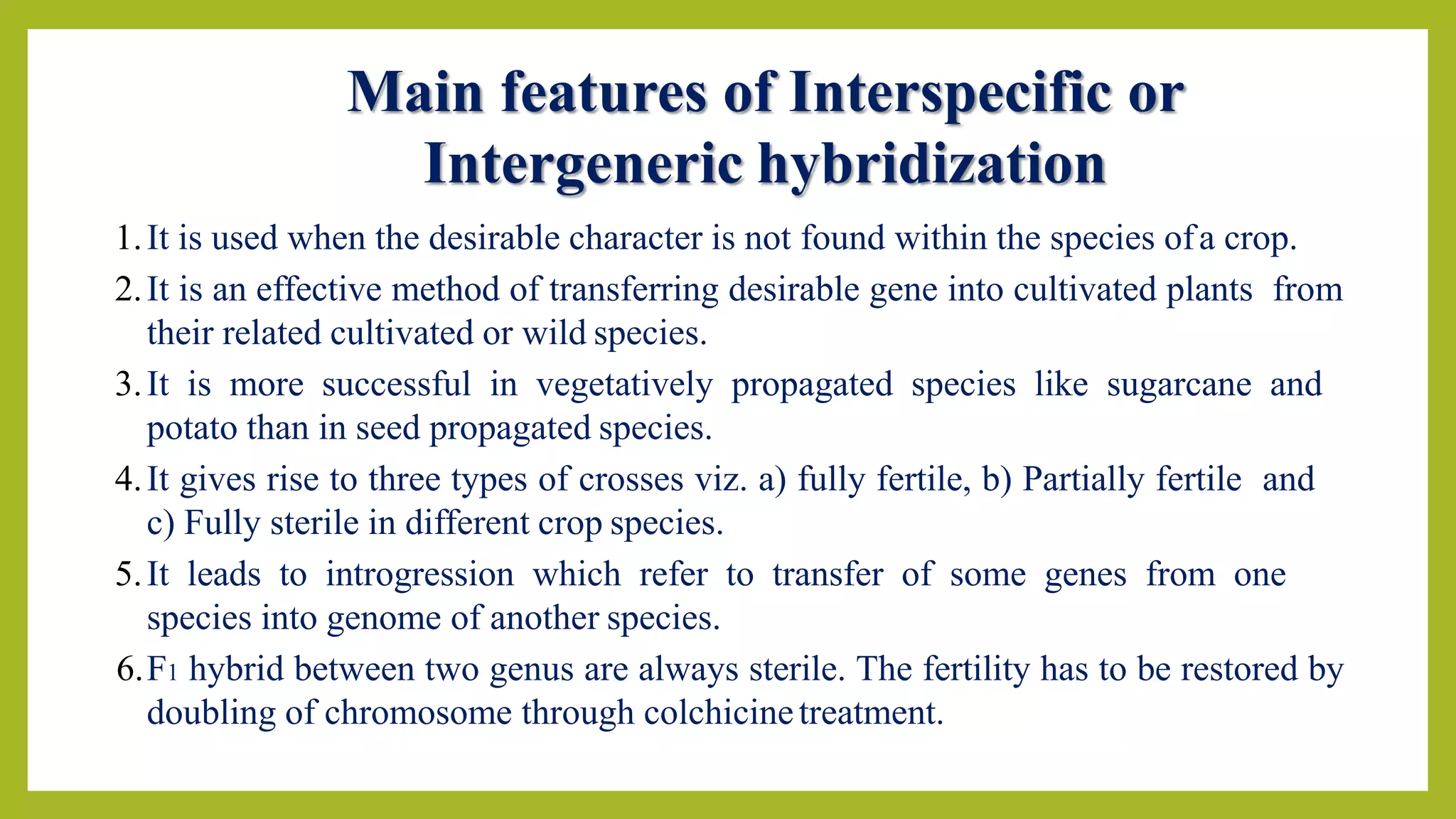 Wide hybridization | PPTX