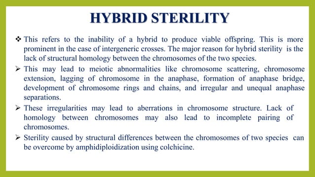 Wide hybridization | PPTX