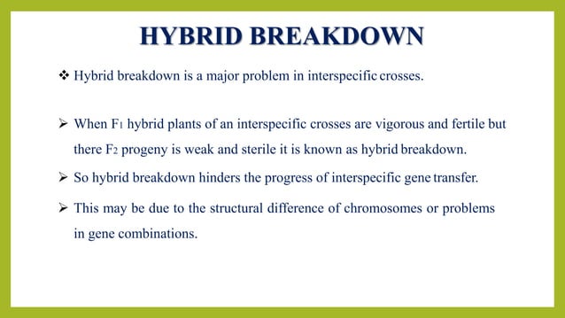 Wide hybridization | PPTX