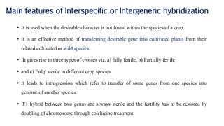 Wide hybridization in cotton | PPTX