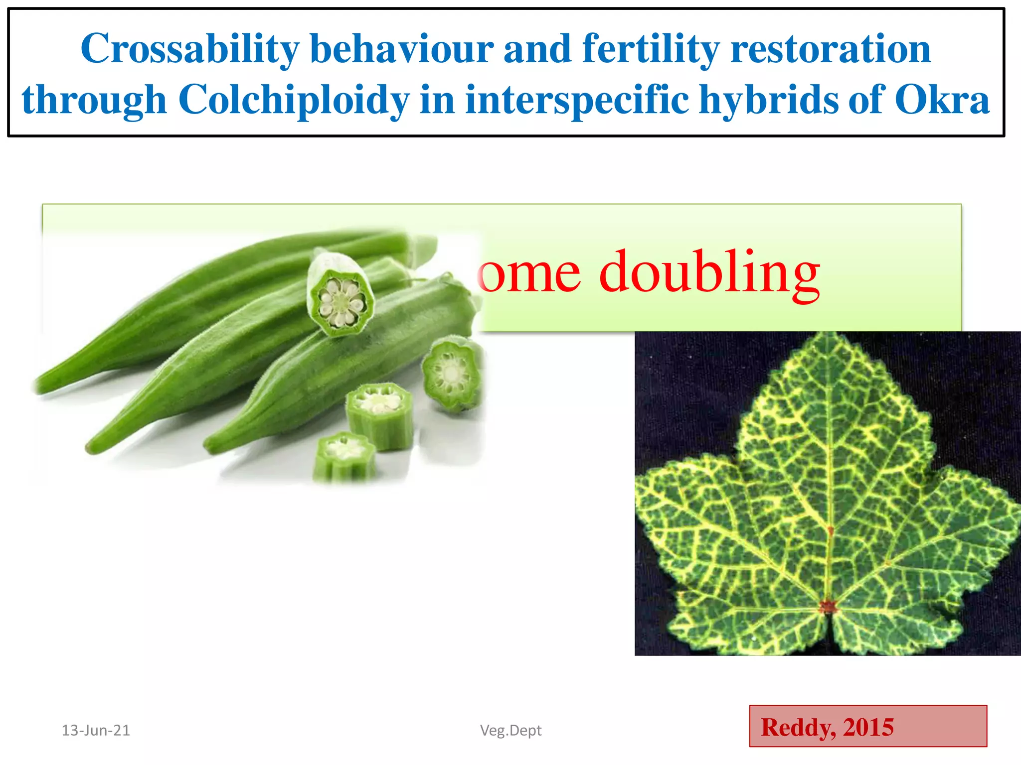 Wide hybridization in vegetable crops | PDF