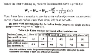 Widening of pavements (Highway Engineering)youtube link: https://youtu ...