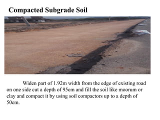 Widening and Strengthening of Roads PPT | PDF