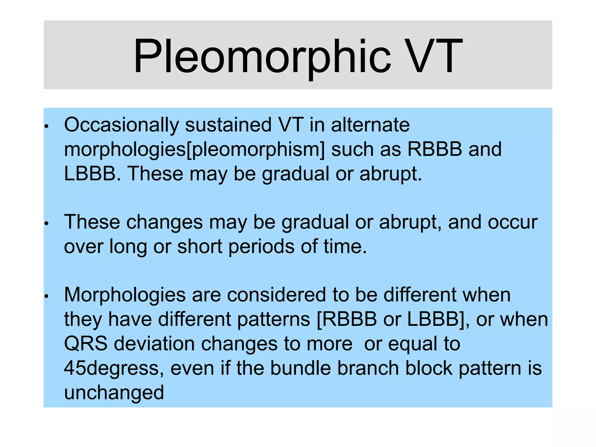 Irregular wide qrs tachycardia | PPT
