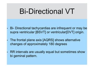 Irregular wide qrs tachycardia | PPT