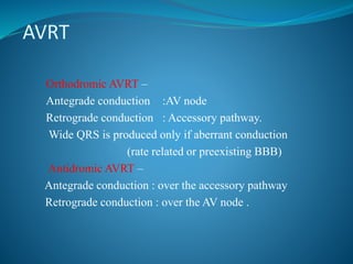 Wide complex Tachycardia by Dr. Vaibhav Yawalkar | PPTX