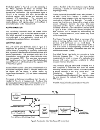 Wide Range AFR Control | PDF