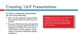 Widescreen Presentation | PPT