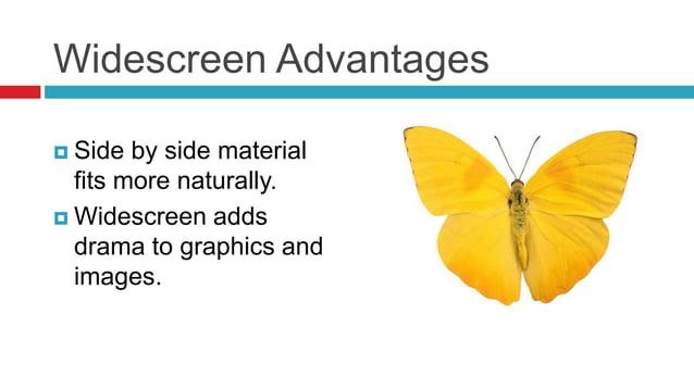 Widescreen presentation | POTX