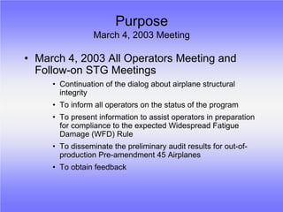 Widespread Fatigue Damage | PDF