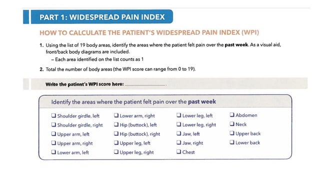 Widespread Pain Index (WPI) Assessment Guide.pptx