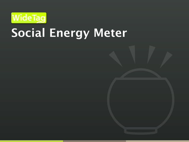 WideTag Social Energy Meter | PPT