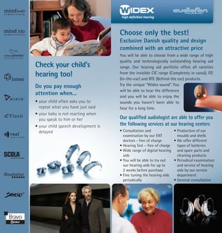 Widex hallókészülékek | PDF | Ear, Nose and Throat Conditions ...
