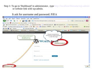 How to add Widget in sidebar | PPT