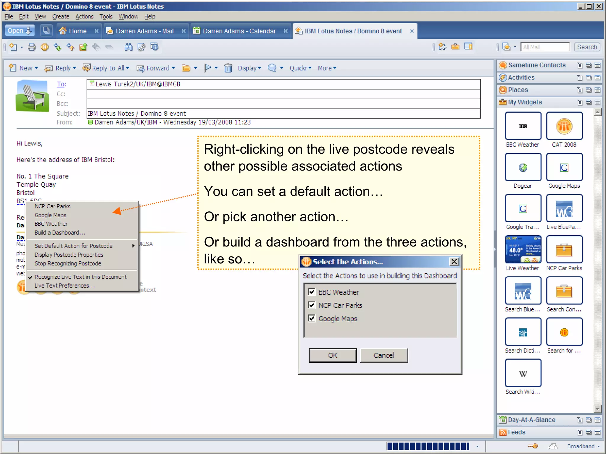 Widget Dashboard Example | PPT