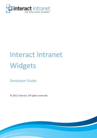 Widget development -_slideshare | PDF