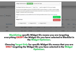 Revcontent's Widget Optimizer | PPT