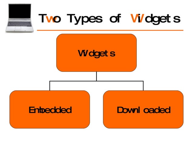 Widgets Intro | PPT