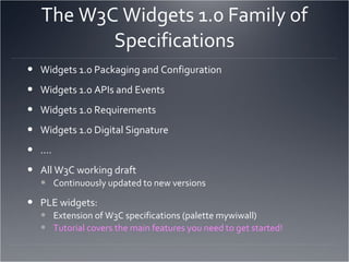 Widget Tutorial | PPT