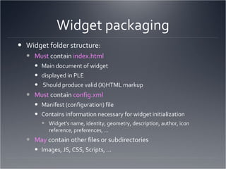 Widget Tutorial | PPT