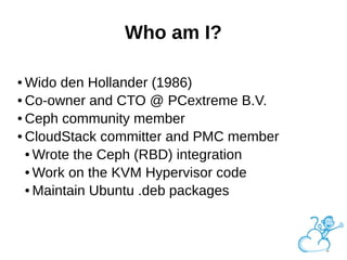 Wido den hollander cloud stack and ceph | PDF